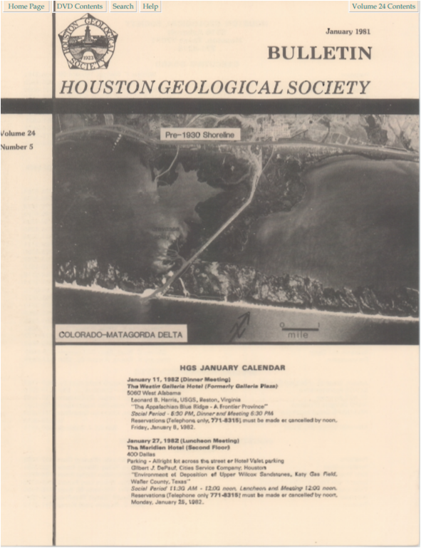 January 1982 | Houston Geological Society