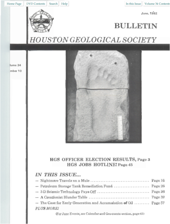June 1992 | Houston Geological Society