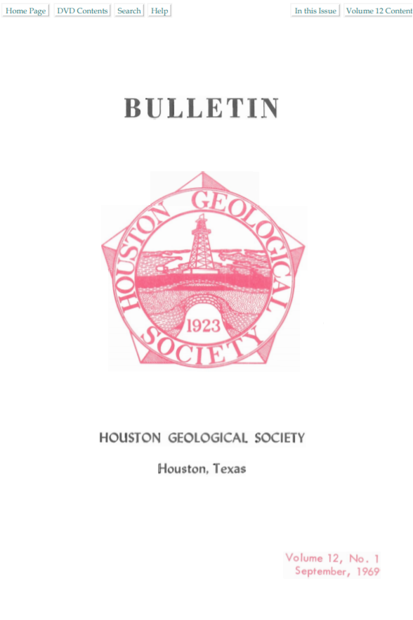 September 1969 | Houston Geological Society